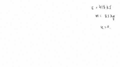 SOLVED:An 83 kg man eats a banana of energy content 418 kJ(100 kcal ...
