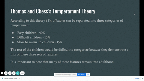 SOLVED: According to Thomas and Chess's temperament theory, children ...