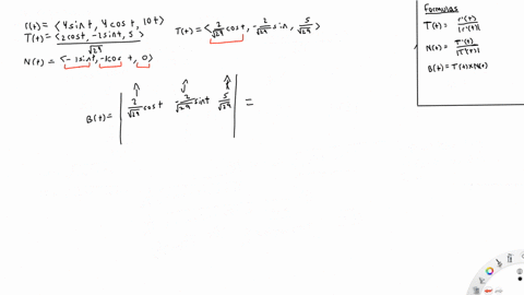 The unit tangent vector 𝐓 and the principal unit normal vector N were ...