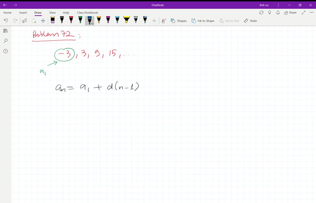 SOLVED:Write a formula for the nth term of each arithmetic sequence. Do not use a recursion ...