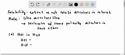 SOLVED:Consider the following solutions. In each case predict whether ...