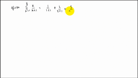SOLVED:Find and evaluate the sum. \sum_{k=1}^{4} \pi k