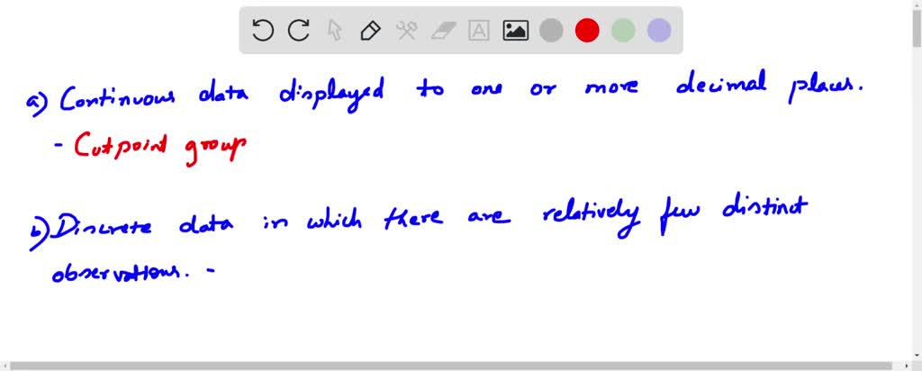 For quantitative data, we examined three types of grouping: single ...