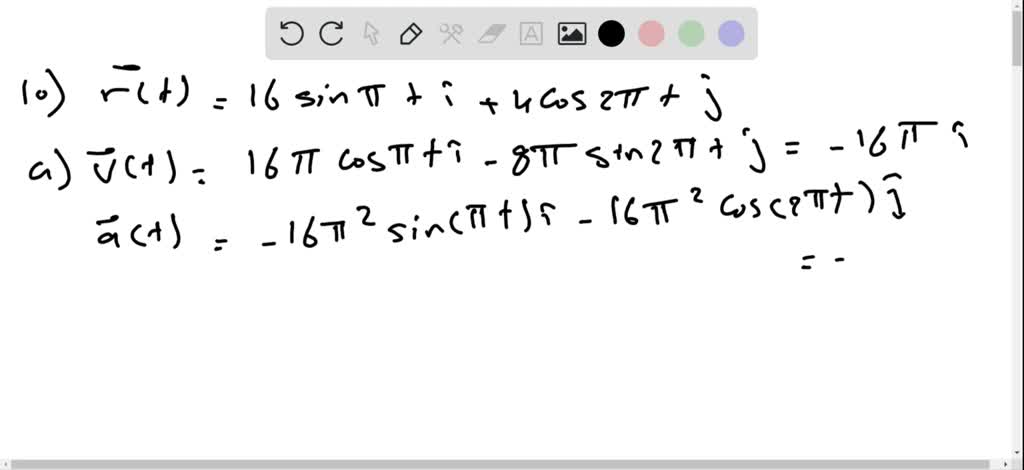 SOLVED:Oscillating Motion Suppose a particle moves along the curve traced out by \mathbf{r}(t)=4 ...