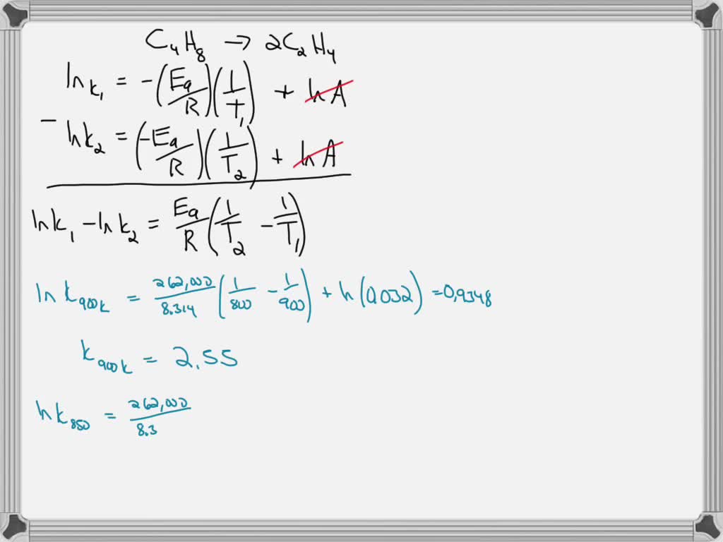 SOLVED:When heated, cyclobutane, C4 H8, decomposes to ethylene, C2 H4 ...