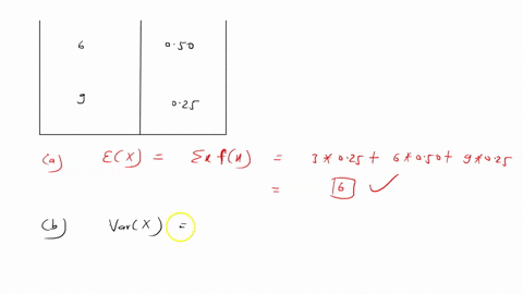 SOLVED: The following table provides a probability distribution for the ...