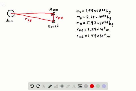 SOLVED: When the Earth, Moon, and Sun form a right triangle, with the ...