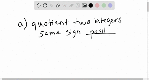 ⏩SOLVED:Fill in the blanks. To divide two integers, divide their ...
