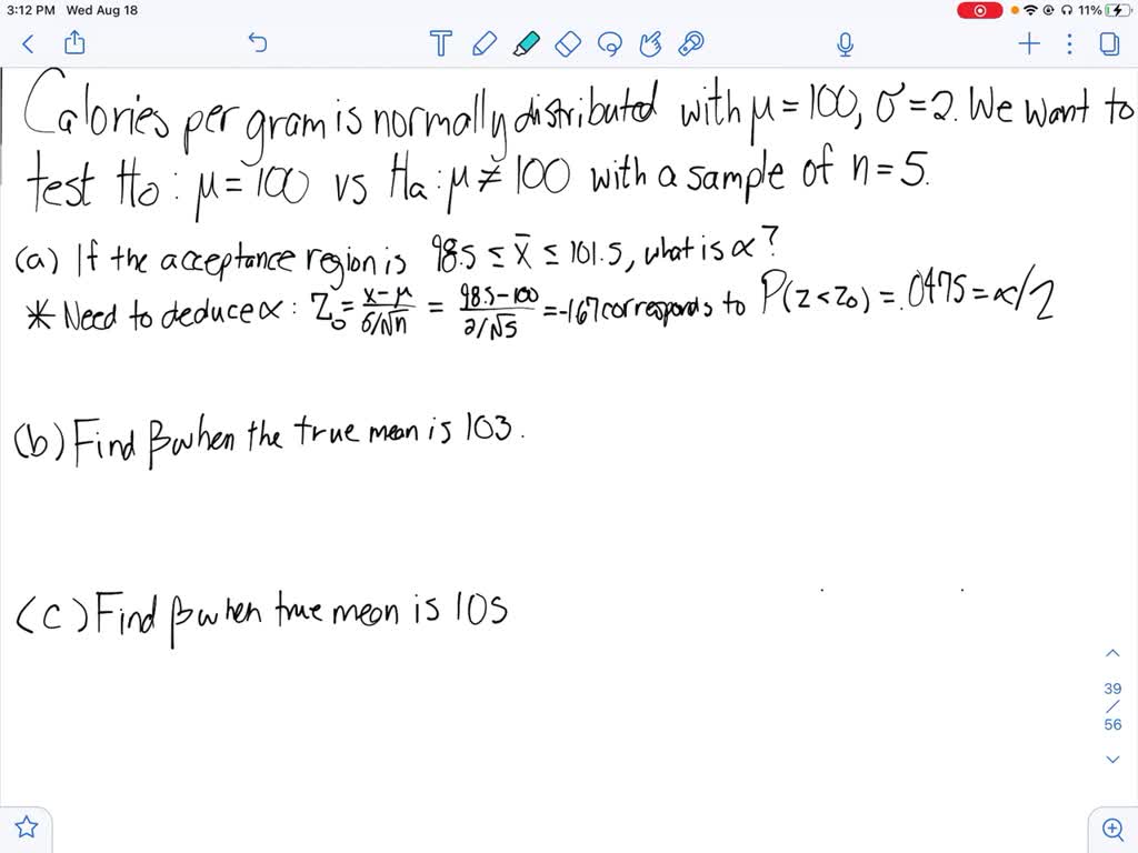 SOLVED:Repeat Exercise 9-10 using a sample size of n=5 and the same acceptance region.