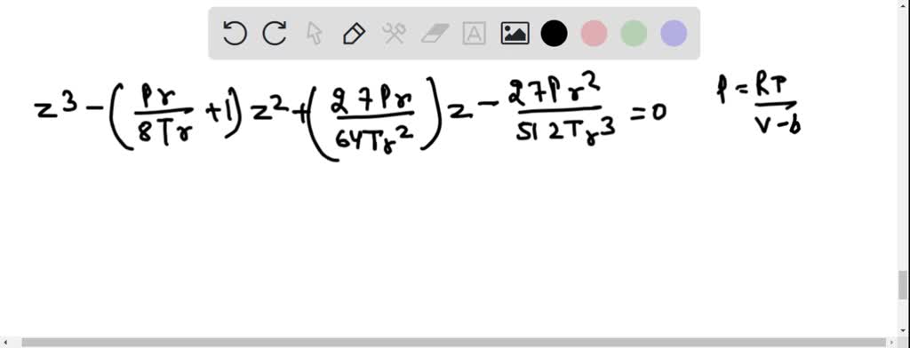 SOLVED:Determine a numerical value for the acentric factor ωimplied by ...