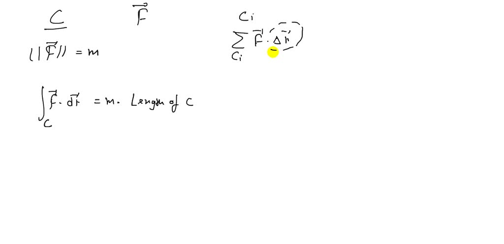 Solved Along A Curve C A Vector Field F⃗ Is Everywhere Tangent To C In
