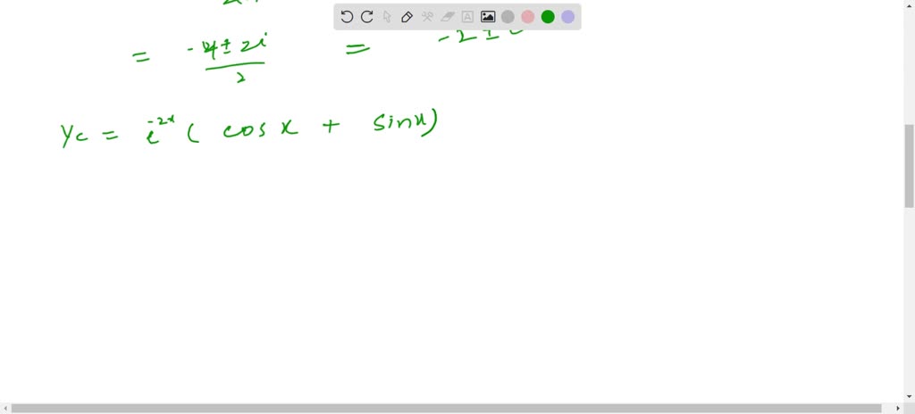SOLVED:For each of the differential equations in exercise set up the ...