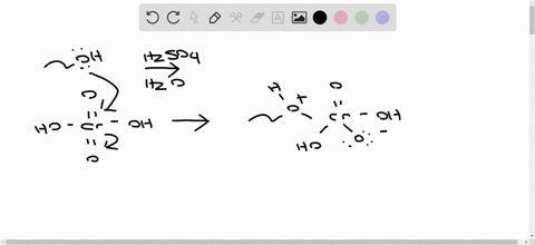SOLVED:Propose a mechanism for the chromic acid oxidation of 1-propanol ...
