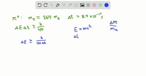 SOLVED:The \rho meson is a particle of spin J=1 and mass 770 \mathrm{MeV} / c^{2} occurring in ...