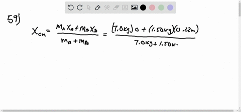 SOLVED:A ball of mass M and radius r1 on the end of a thin massless rod ...