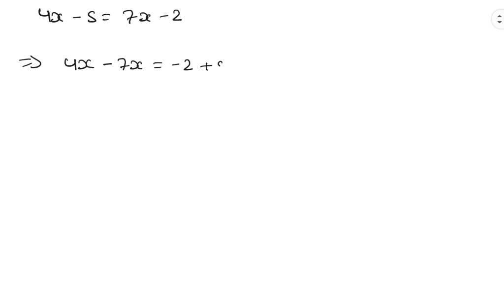 SOLVED 4 X 5 7 X 2