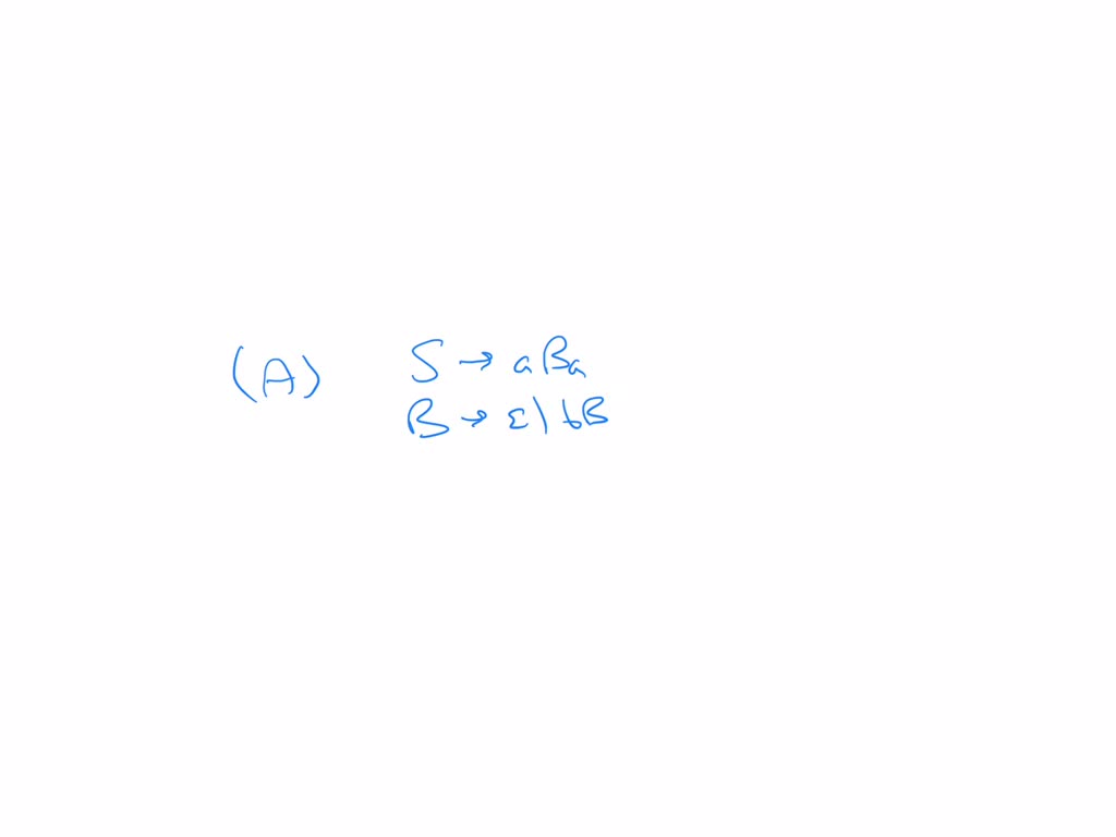 Solvedthe Language L Is Defined As Set Of Strings That Start And End With Equal Number Of As 3292