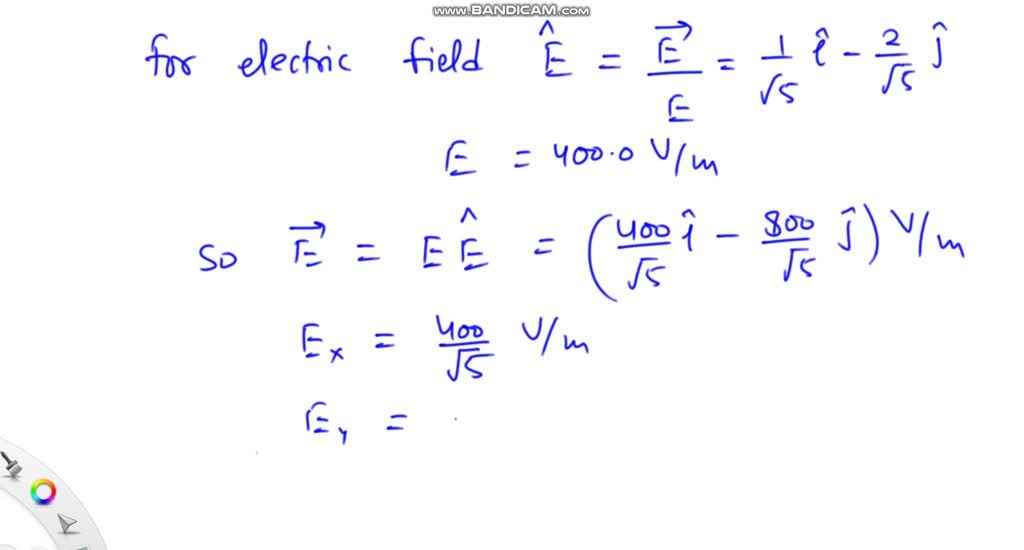 At one point in space, the direction of the electric field vector is ...