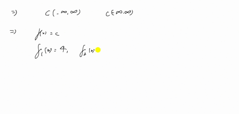 SOLVED:Determine whether the subset of C(-∞, ∞) is a subspace of C(-∞, ∞) with the standard ...