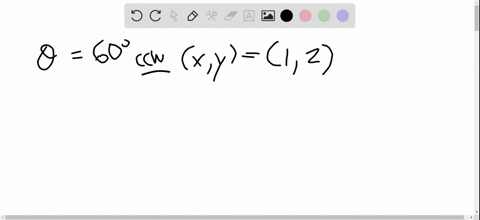 SOLVED:Finding a Point in a Rotated Coordinate System In Exercises 5 - 12 , the x ^ { \prime } y ...