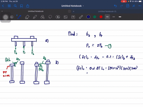 SOLVED: The aluminum shell is fully bonded to the brass core, and the ...