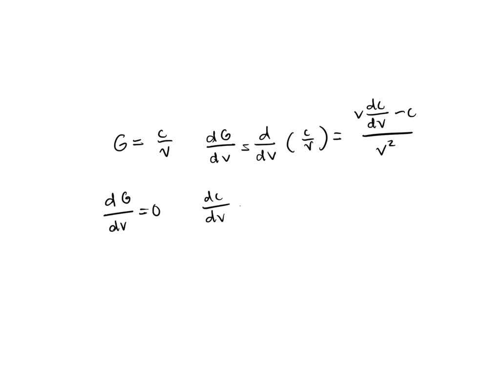 The graph shows the fuel consumption c of a car (measured in gallons ...