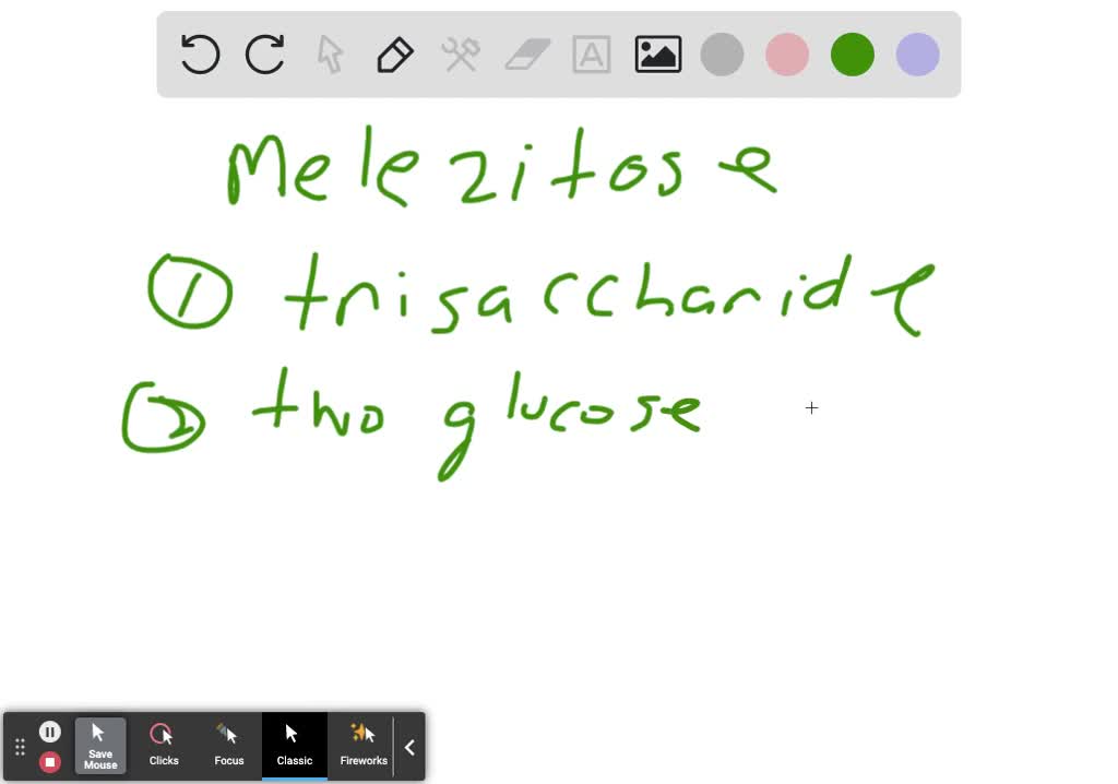 SOLVED:Melezitose is a saccharide with the following structure: (18.1 ...
