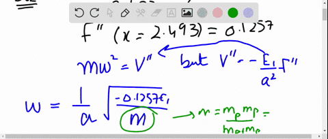 ⏩SOLVED:The second derivative of F(x), at the equilibrium point, can ...