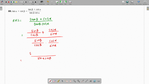 ⏩SOLVED:Verify that the equations are identities.… | Numerade