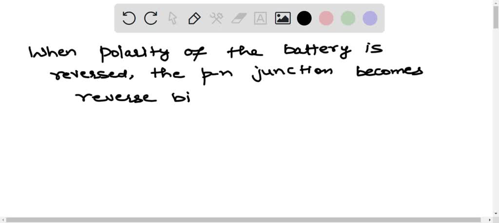 When the P end of P - N junction is connected to the negative terminal ...