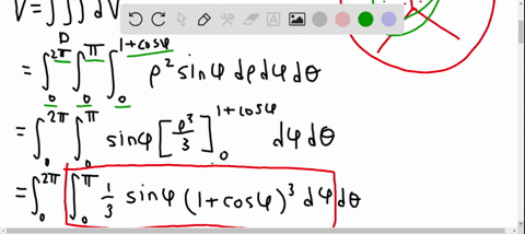 SOLVED:Use spherical coordinates to find the volume of the following ...
