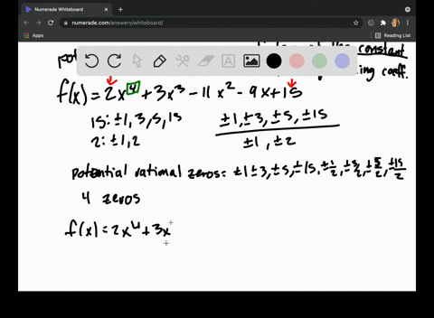 SOLVED:Find all zeros of the polynomial function or solve the given ...