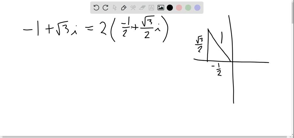 Convert from rectangular to trigonometric form. In each case, choose an ...