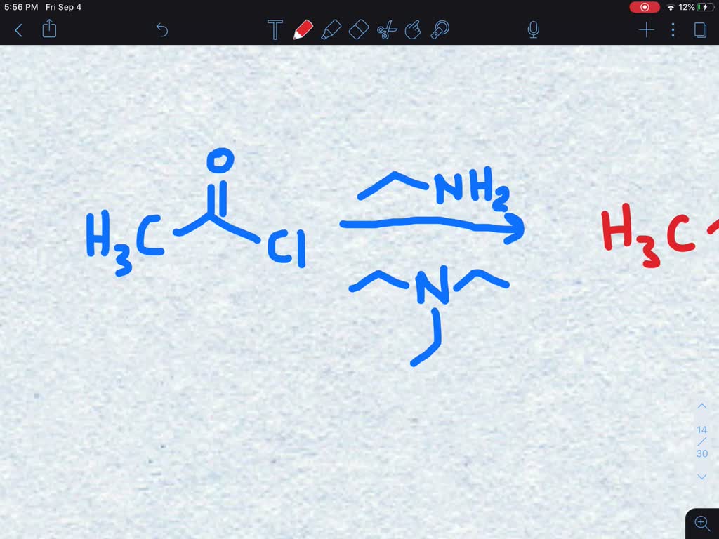 SOLVED: a. What two amides are obtained from the reaction of acetyl ...