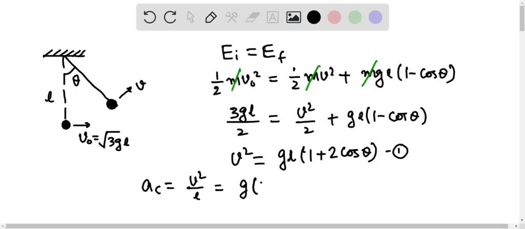 One end of an elastic string of unstretched length a and modulus of elasticity λis attached to a ...