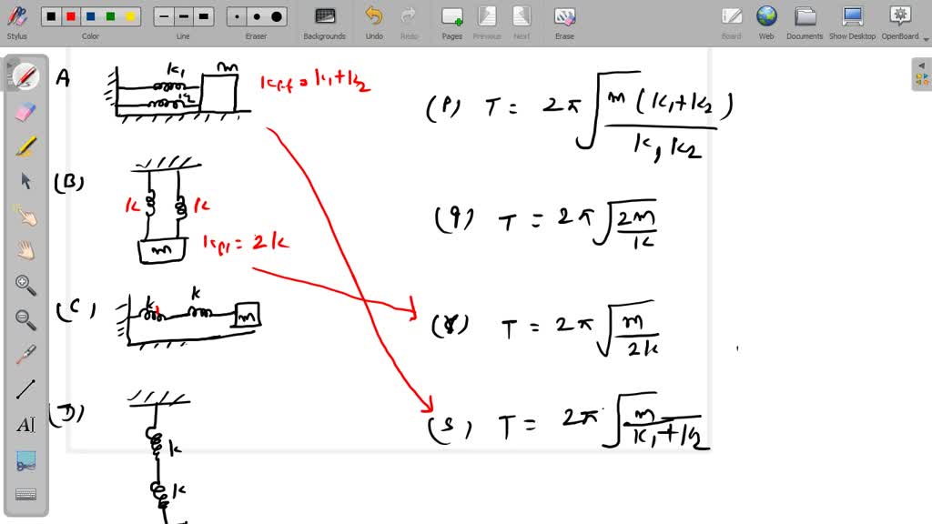 A vertical, frictionless piston-cylinder device contains a gas. The ...