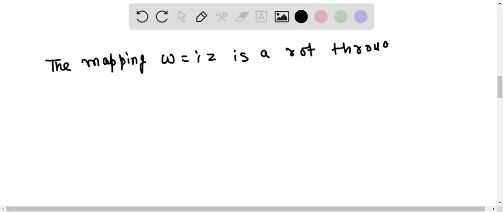 SOLVED:A region R in the z -plane and a complex mapping w=f(z) are given. In each case, find the ...