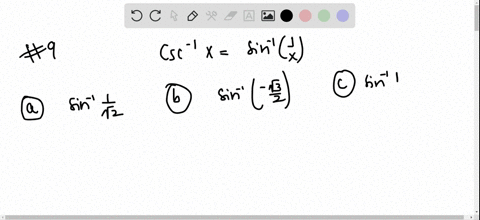 ⏩SOLVED:Use reference triangles like those in Examples 1-3 to find… | Numerade