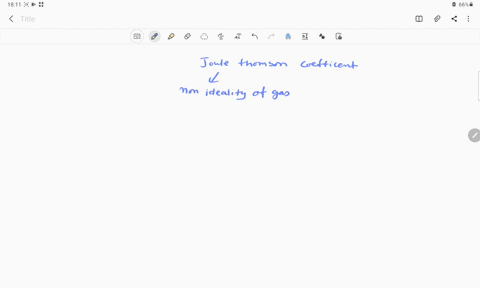 ⏩SOLVED:For an ideal gas Joule-Thomson coefficient is (a) positive ...