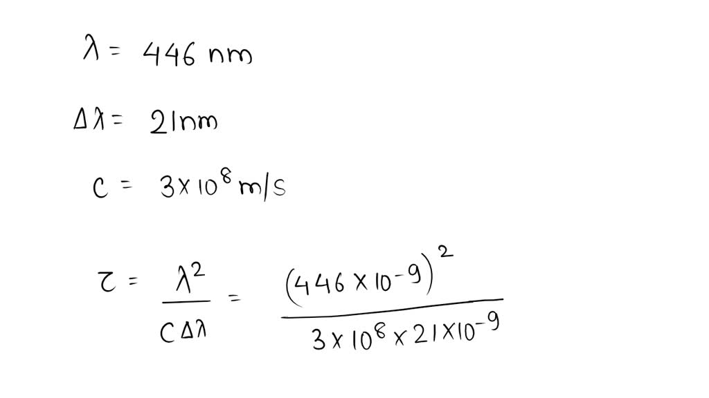 Using the uncertainty relations as equalities, estimate the frequency ...