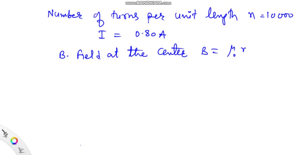 The magnetic flux density B (Webers per square meter) generated by an ...