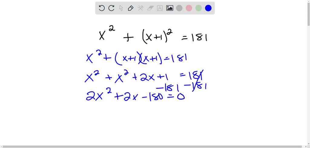SOLVED: El siguiente del triple del cuadrado de un número es 193 ¿cual ...