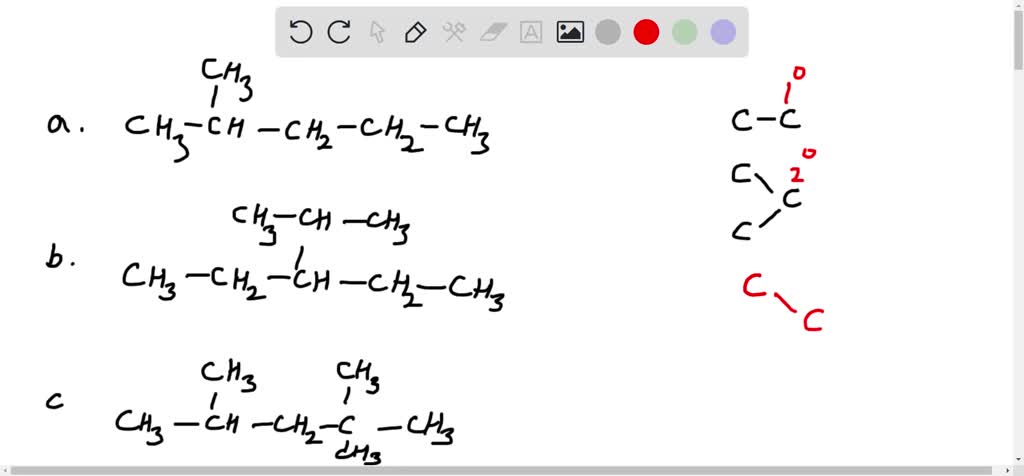 SOLVED:Determine the number of primary, secondary, tertiary, and ...