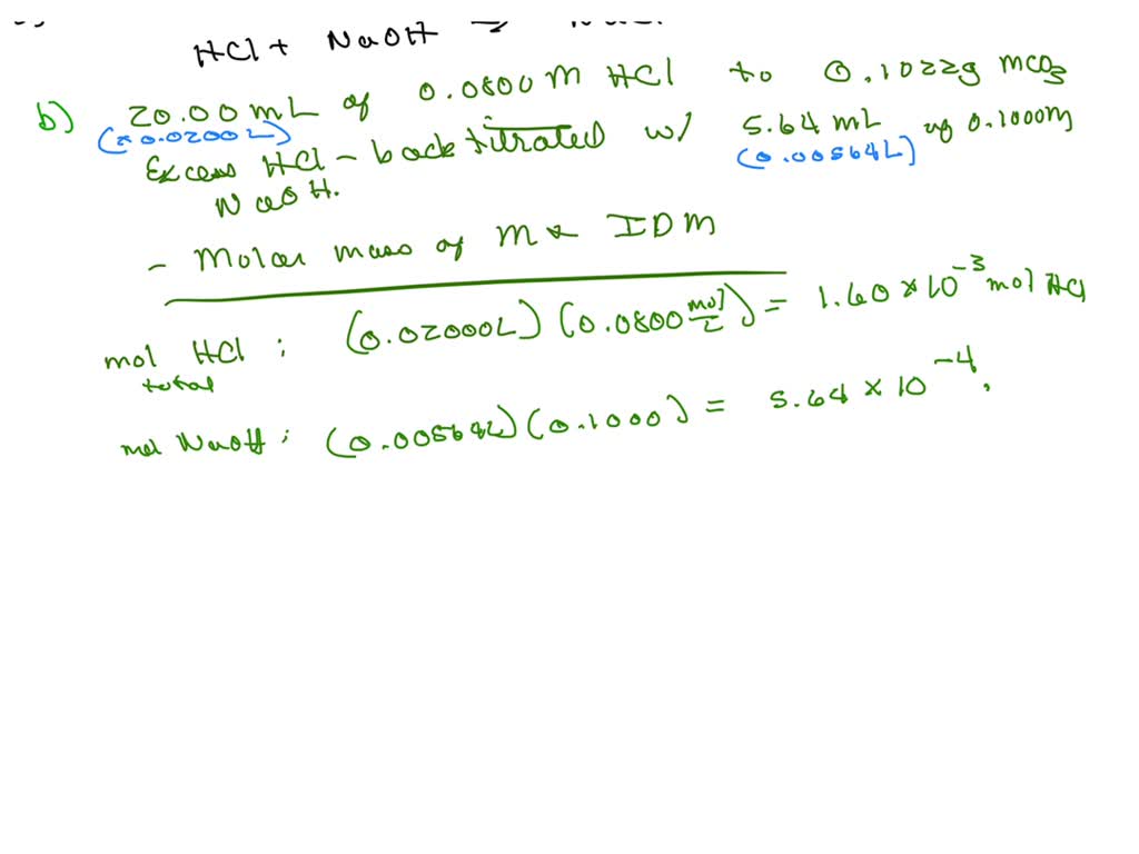 SOLVED: The molar mass of a certain metal carbonate, MCO3, can be ...
