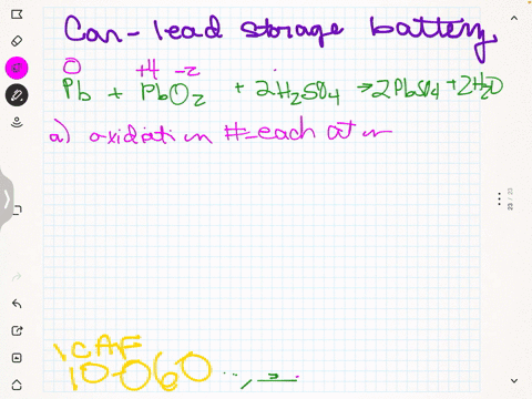 SOLVED:The following reaction is responsible for producing electricity ...