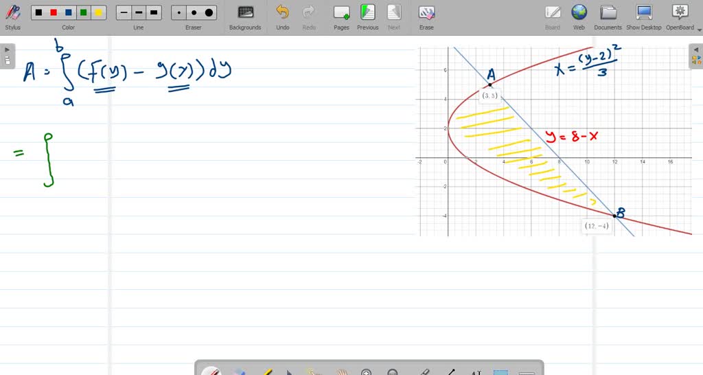 SOLVED:Complicated regions Find the area of the regions shown in the ...