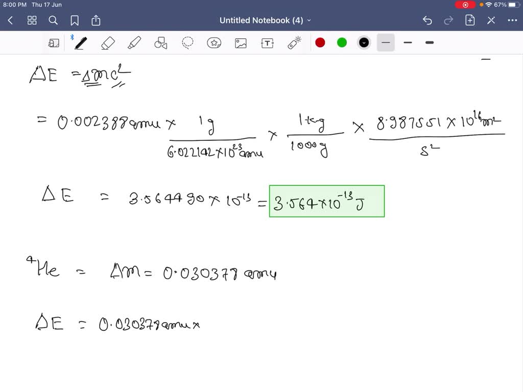SOLVED:The atomic masses of hydrogen-2 (deuterium), helium-4, and ...
