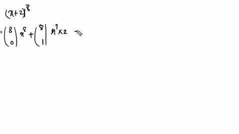 SOLVED:Use the Binomial Theorem to expand each binomial and express the result in simplified ...