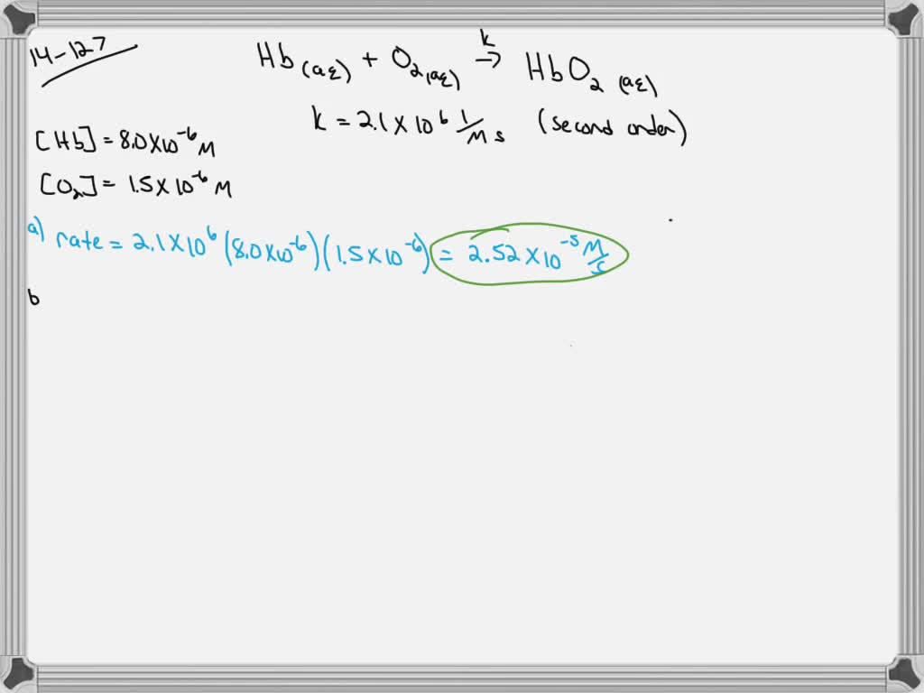 SOLVED:To carry out metabolism, oxygen is taken up by hemoglobin (Hb ...