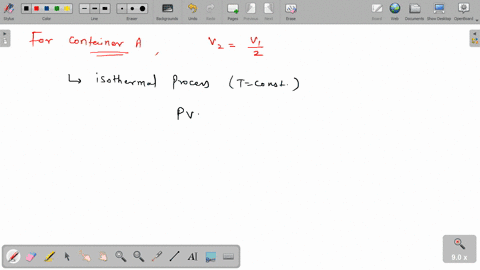 SOLVED:Consider two containers A and B containing identical gases at the same pressure, volume ...
